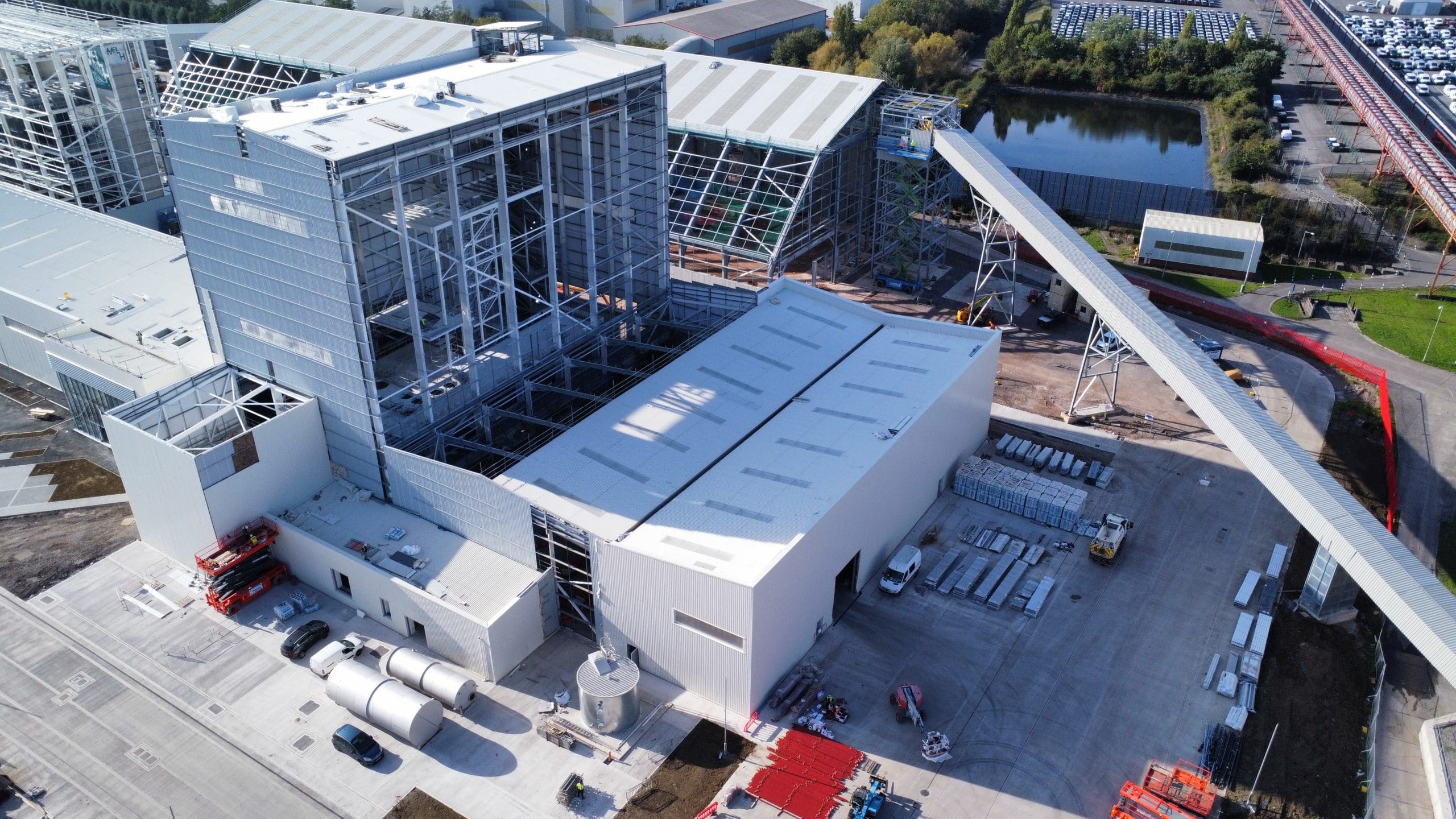 Factory Extension – Portbury - Massey Cladding Solutions Ltd